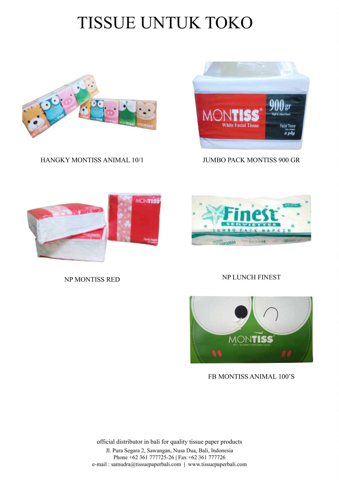 Home - Tissue Paper Bali